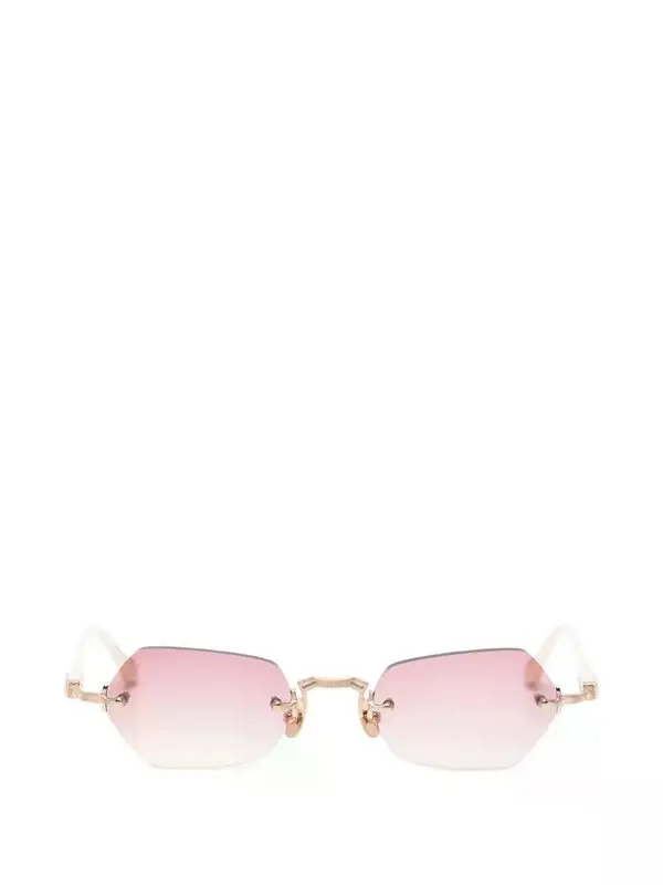 Matsuda Geometric Frame Sunglasses - Neutrals