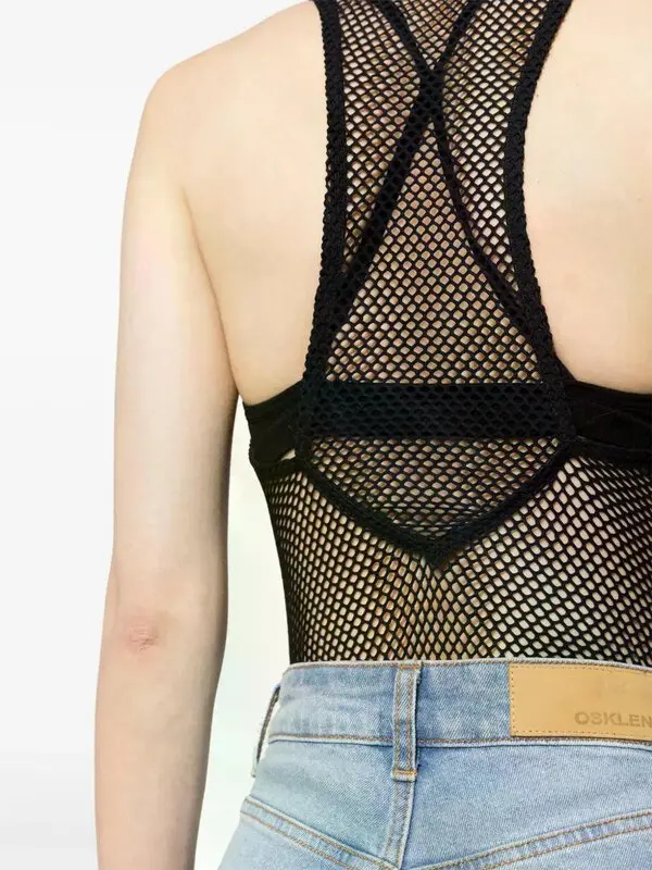 OSKLEN Sleeveless Mesh Bodysuit