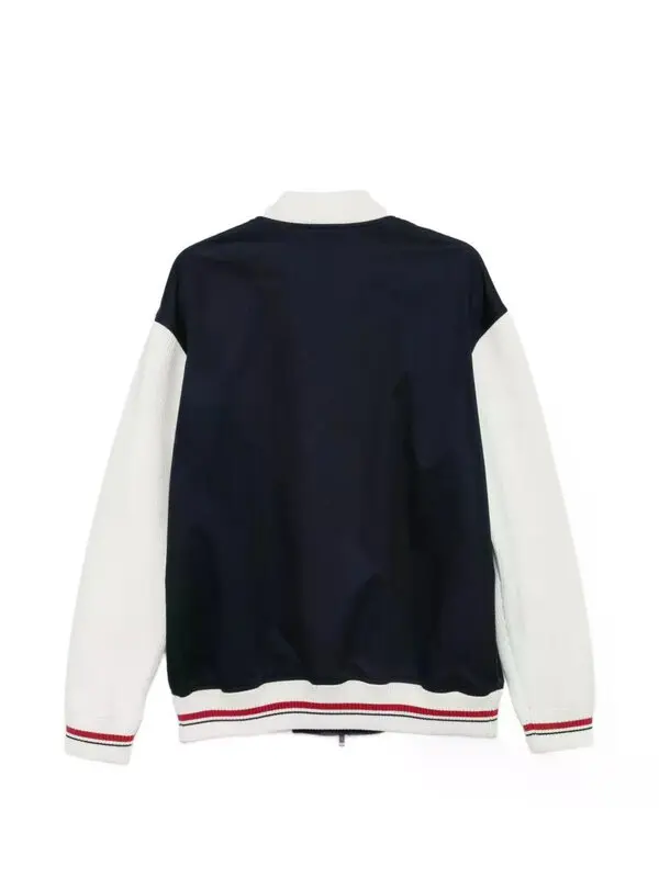 Iceberg Embroidered Logo Bomber Jacket