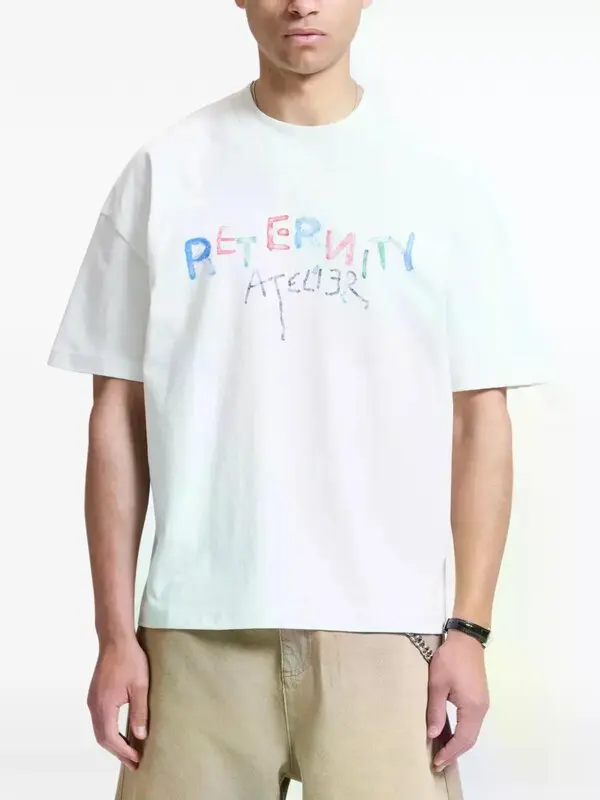 RETERNITY L'expression Logo-print Cotton T-shirt