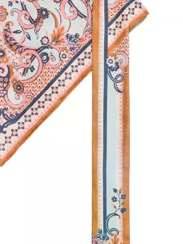 Zimmermann Floral-print Silk Scarf