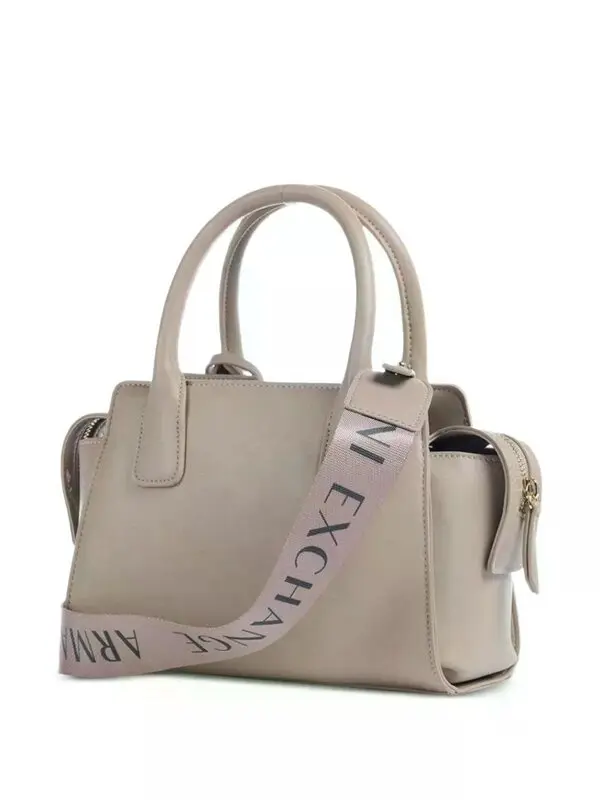Armani Exchange Logo-strap Tote Bag