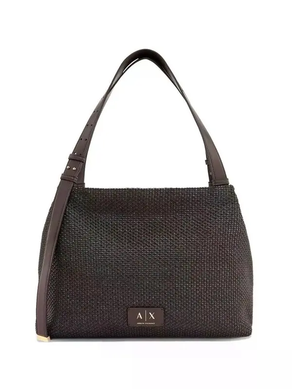 Armani Exchange Structured Shoulder Bag