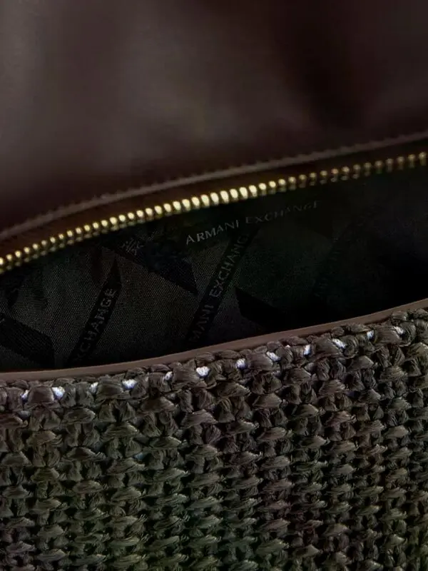 Armani Exchange Structured Shoulder Bag