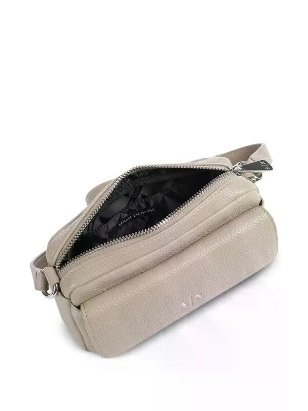 Armani Exchange Pebbled Leather Crossbody Bag