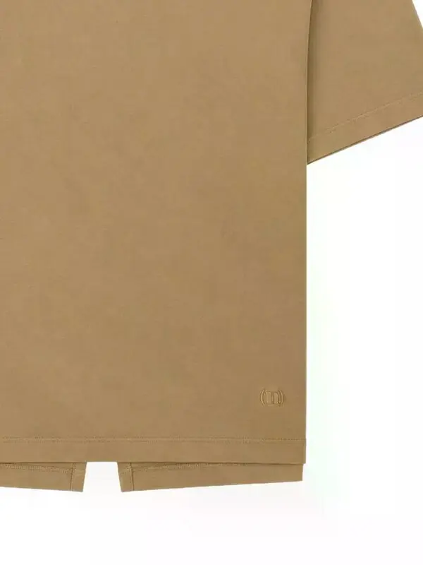 NUDE Split-hem T-shirt