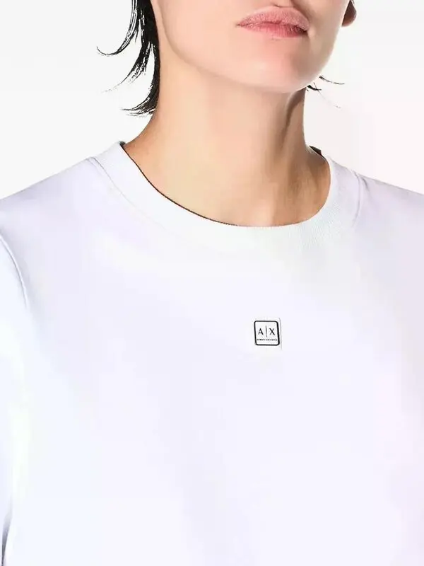 Armani Exchange Logo Patch Sweatshirt