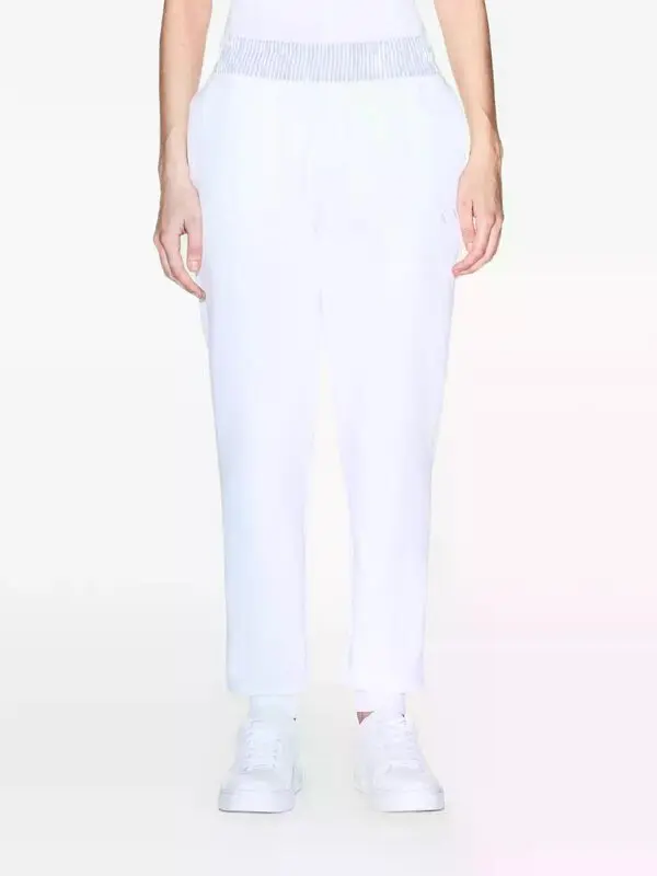 Armani Exchange Striped Waistband Track Pants