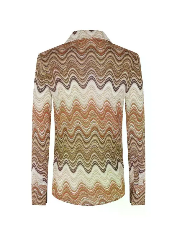 MC2 SAINT BARTH Zigzag-knit Shirt
