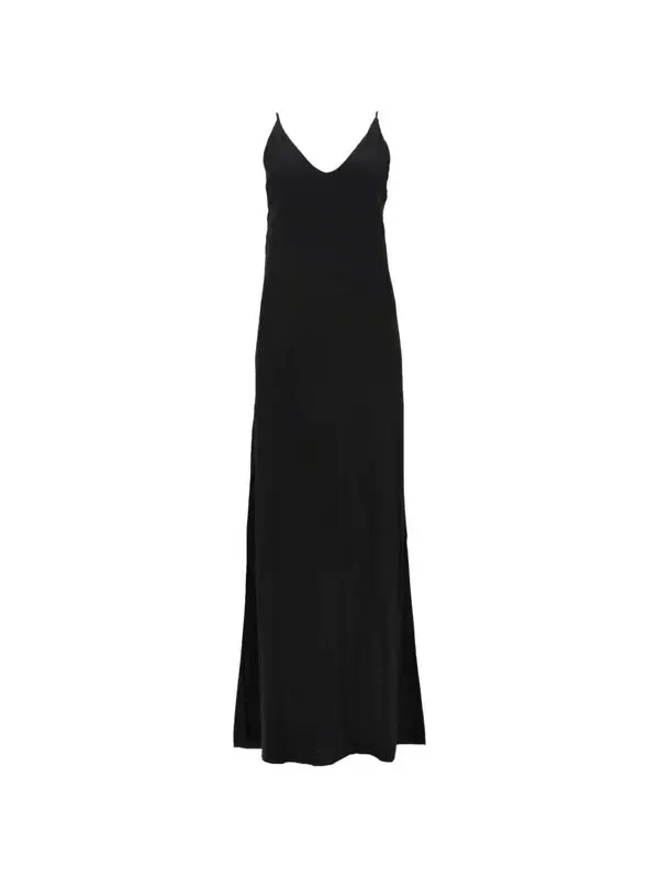 NUDE Spaghetti Strap V-neck Dress
