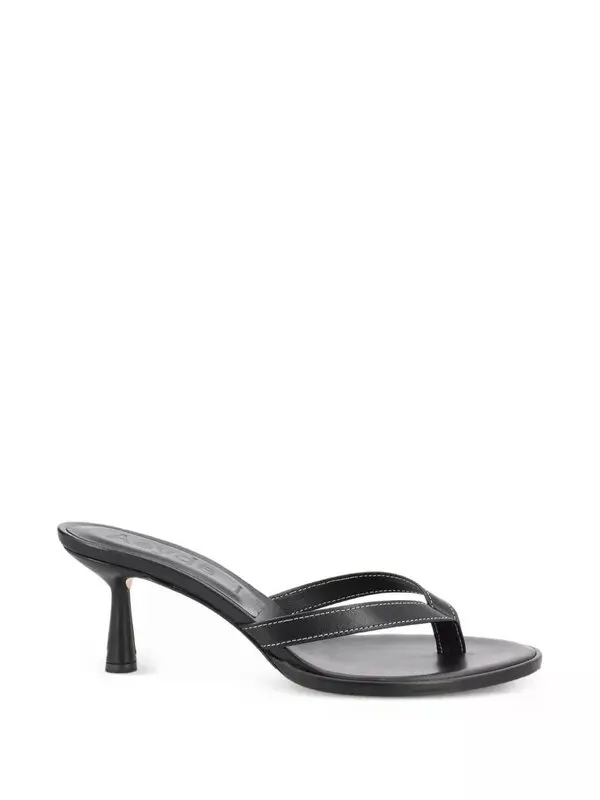 AeydĒ Daphne Heeled Sandals - Black