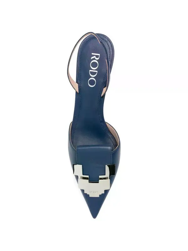 Rodo Slingback Pumps With Buckle Detail
