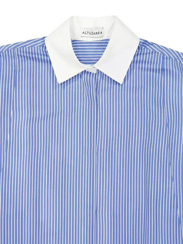 Altuzarra Floyd Midi Dress - Blue