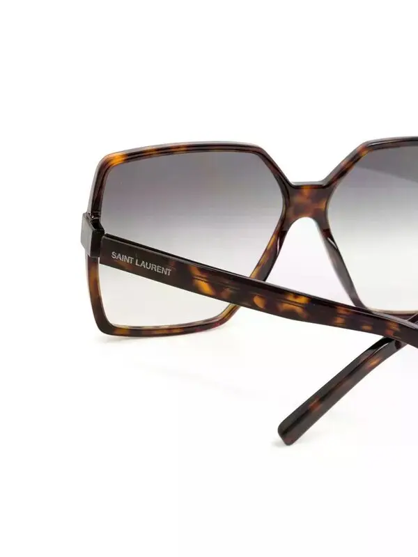 Saint Laurent Tortoiseshell Design Sunglasses