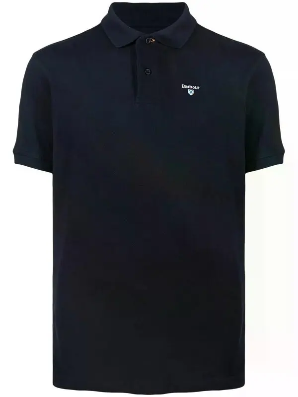 Barbour Logo Embroidered Polo Shirt