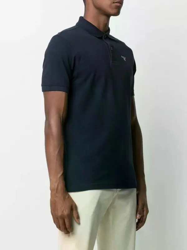 Barbour Logo Embroidered Polo Shirt