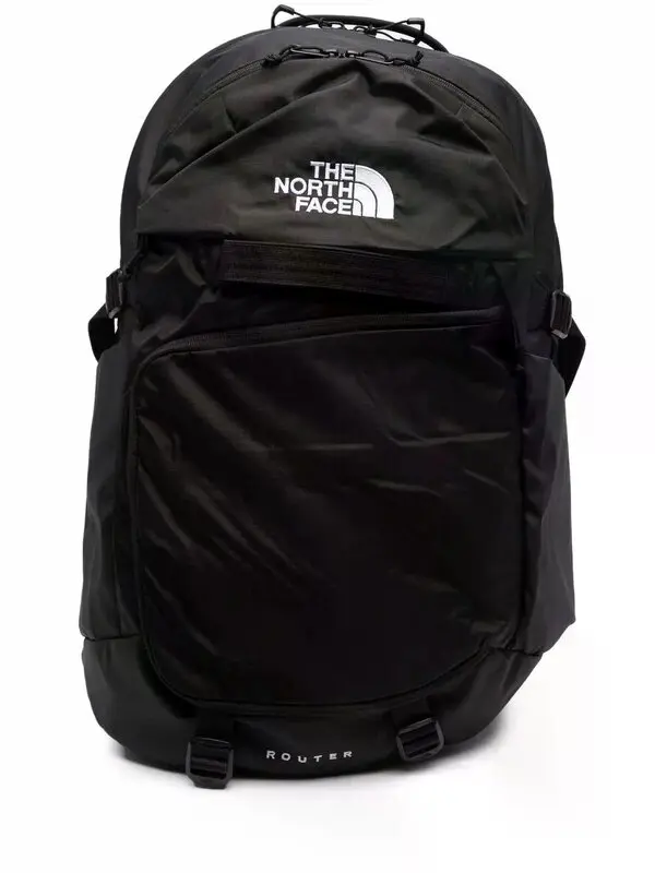 The North Face Embroidered Logo Backpack - Black