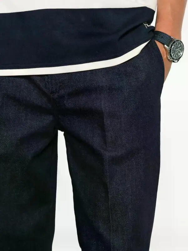 BONHEUR Pressed Crease Straight-leg Jeans