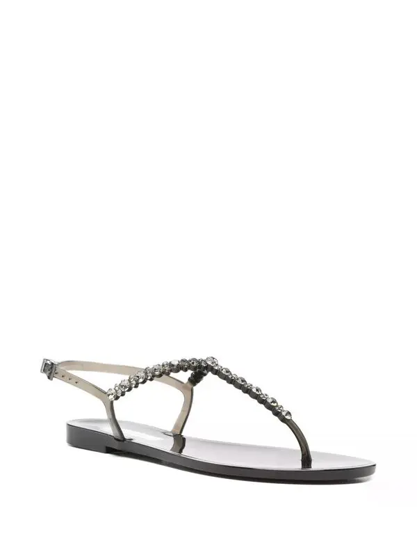 Menghi Crystal Embellished Sandals