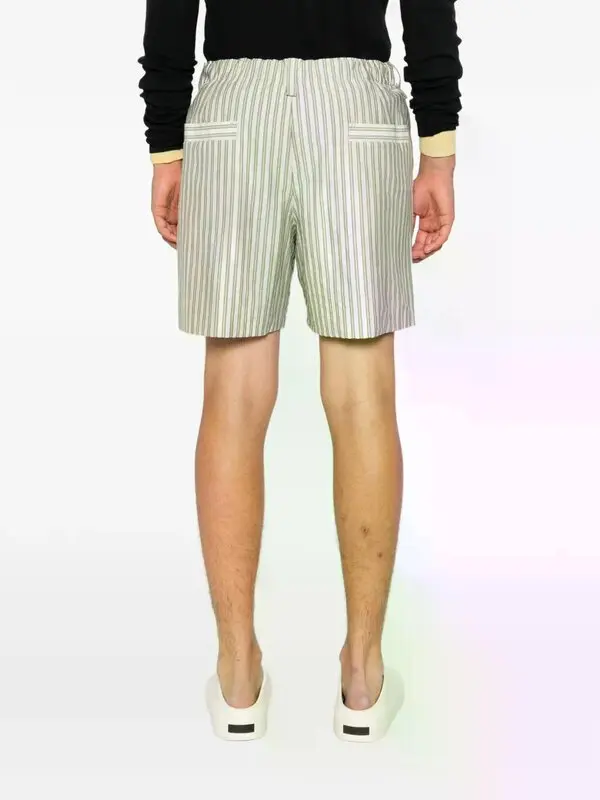 Issey Miyake Vertical Stripe Shorts