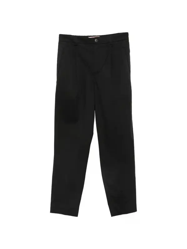 BONHEUR Pleated Elasticated-waist Trousers