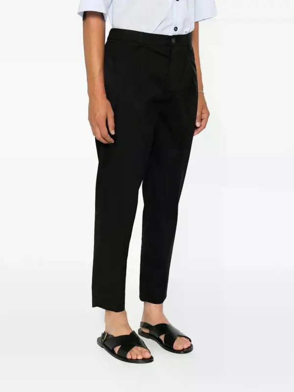 BONHEUR Pleated Elasticated-waist Trousers