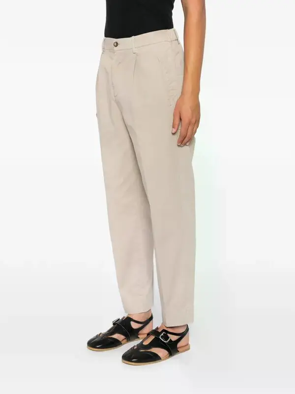 BONHEUR Pleated Straight-leg Trousers