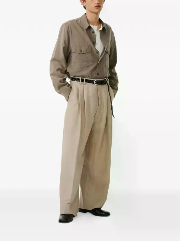 Studio Nicholson Line Trousers - Neutrals