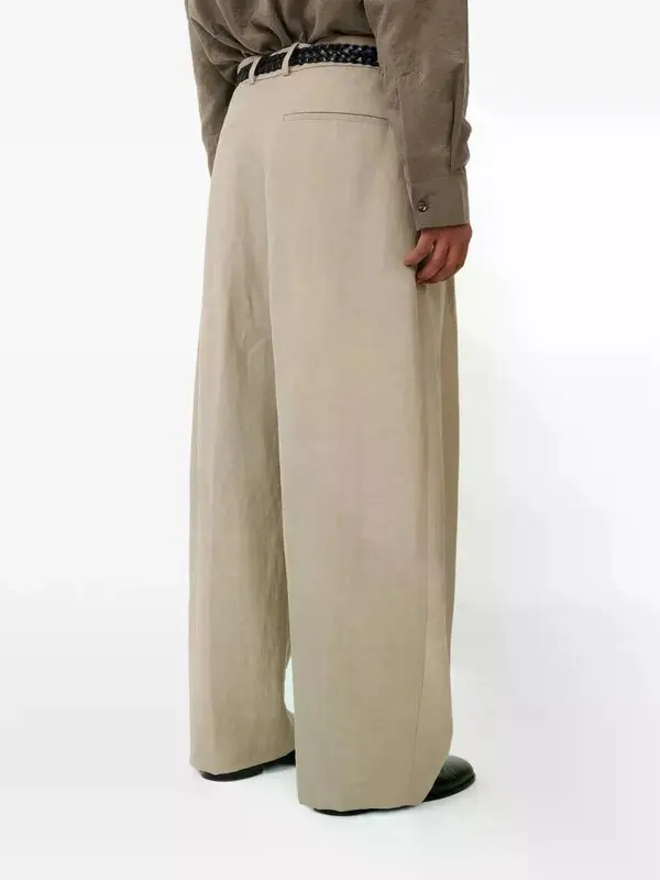 Studio Nicholson Line Trousers - Neutrals