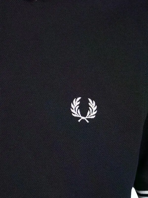 Fred Perry Twin-tipped Polo Shirt - Blue