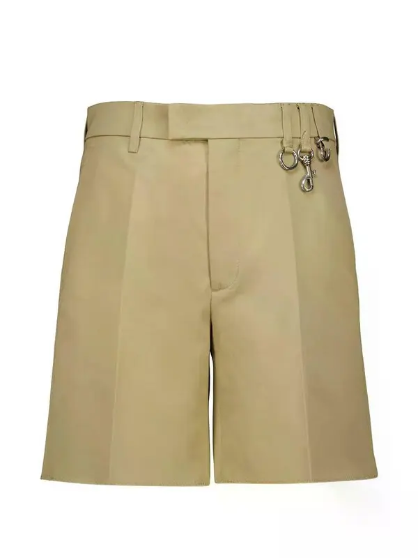 Miu Miu Pressed-crease Shorts
