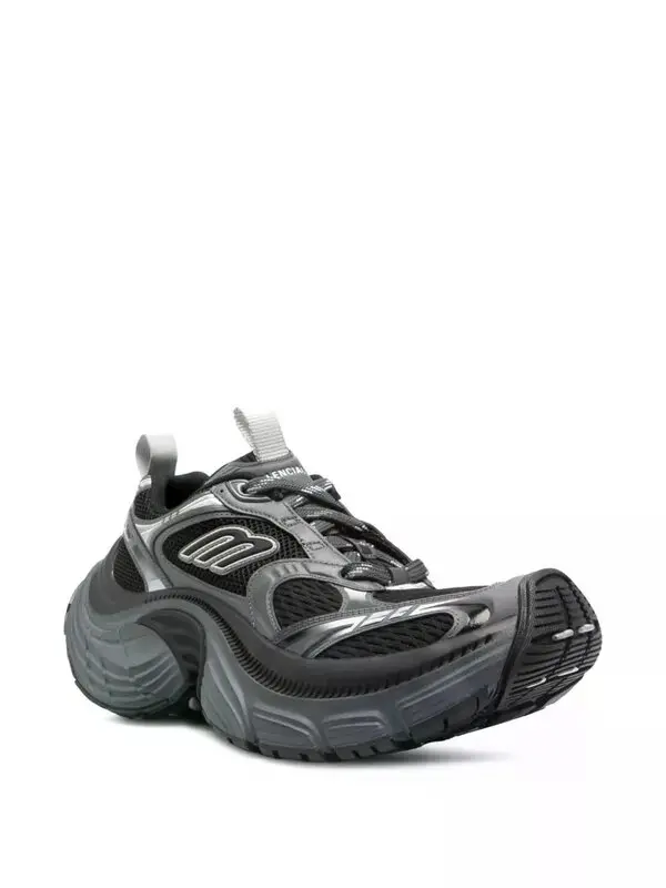 Balenciaga 6xl Panel Sneakers - Black