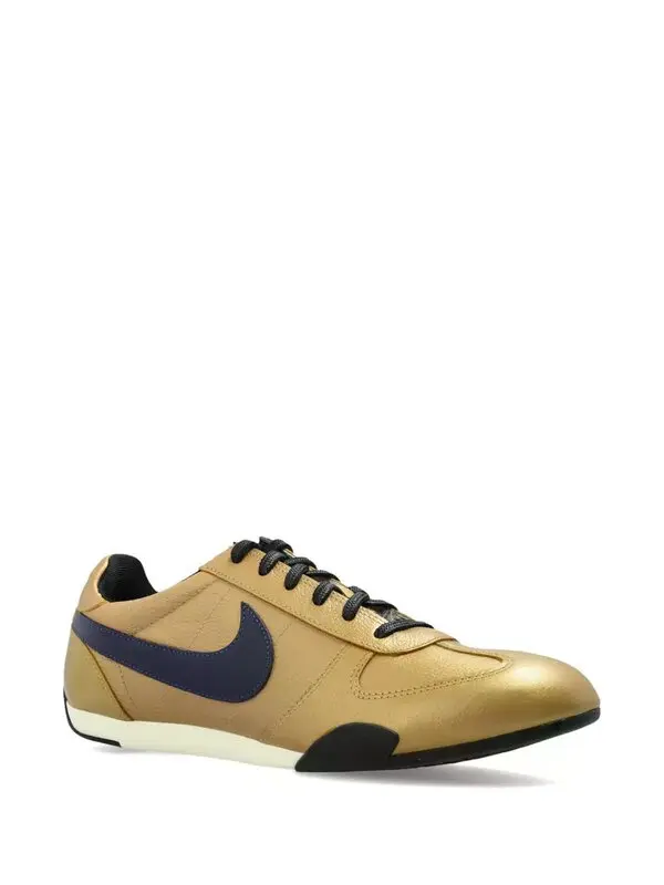 Nike Leather Sprint Sister Sneakers - Gold