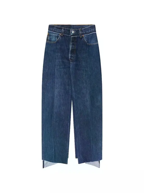 Vetements Asymmetric Hem Jeans