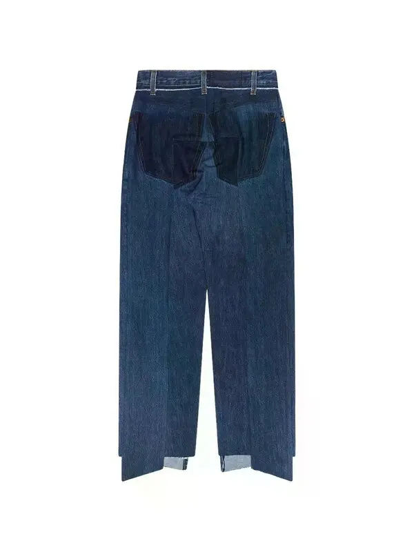 Vetements Asymmetric Hem Jeans
