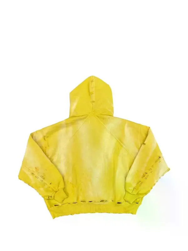 Astrum Distressed Graphic Print Hoodie