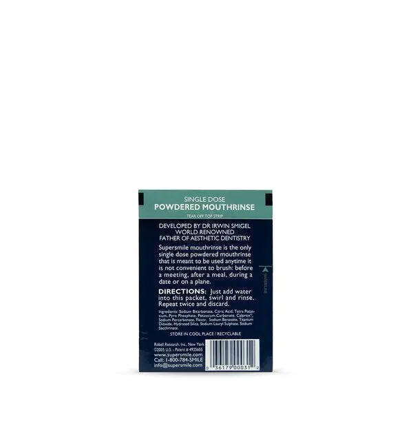 SUPERSMILE Single Dose Powdered Mouthrinse 60pk
