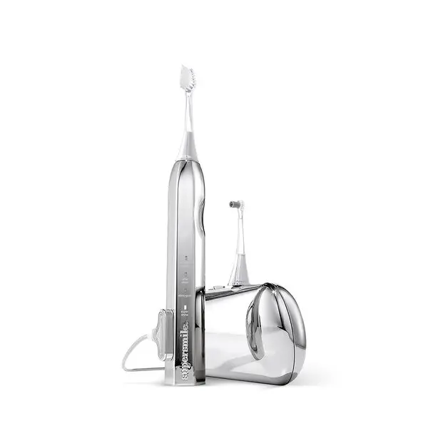 SUPERSMILE Zina45 Deluxe Sonic Pulse Toothbrush - Silver
