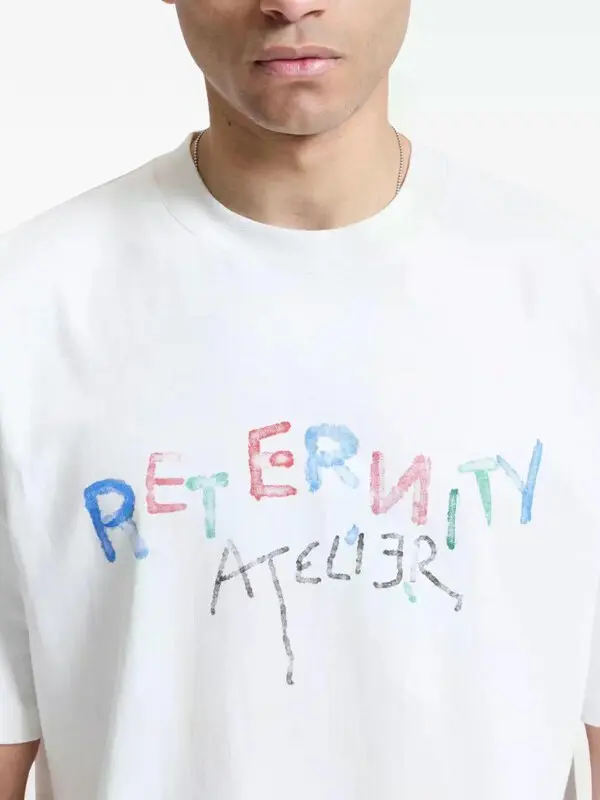 RETERNITY L'expression Logo-print Cotton T-shirt