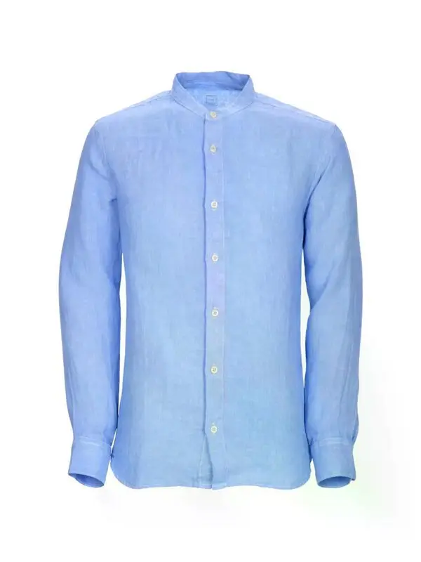 120% Lino Linen Long-sleeve Shirt