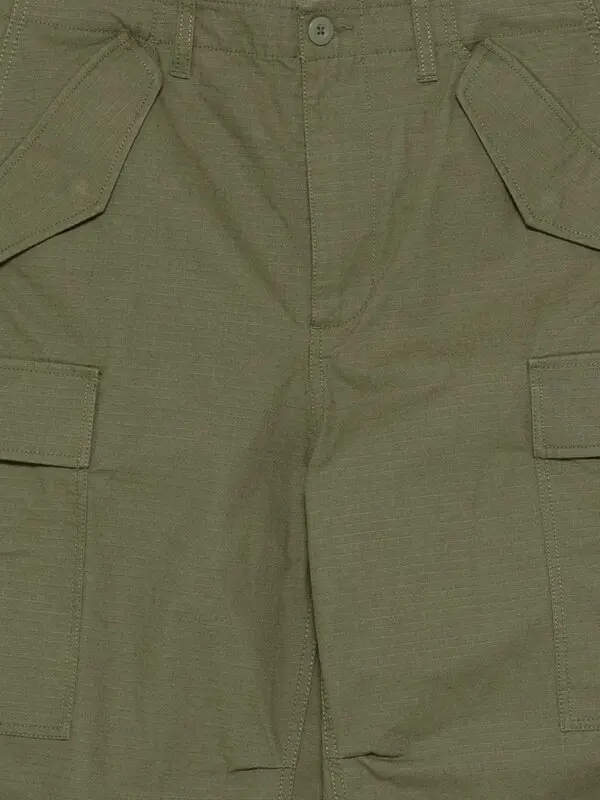 StÜssy Cargo Pants With Adjustable Waist And Knee Pleats