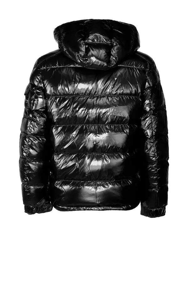 Moncler Maya Hooded Jacket - Black