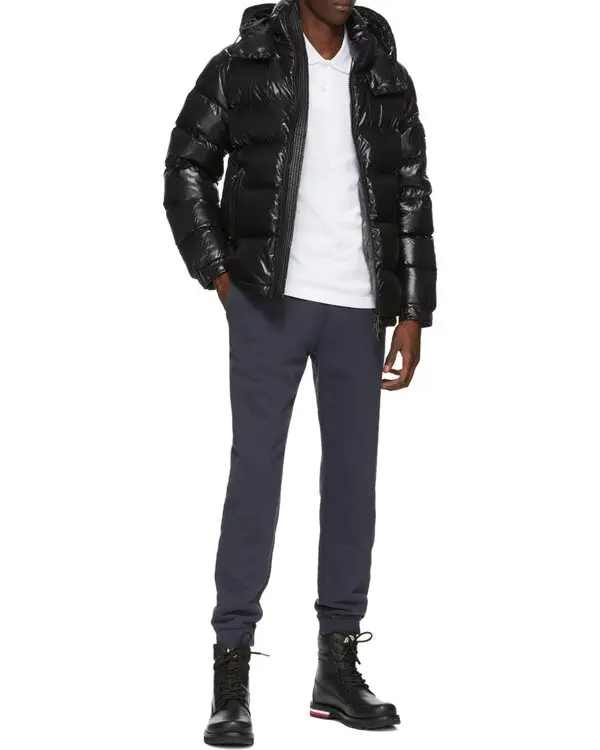 Moncler Maya Hooded Jacket - Black