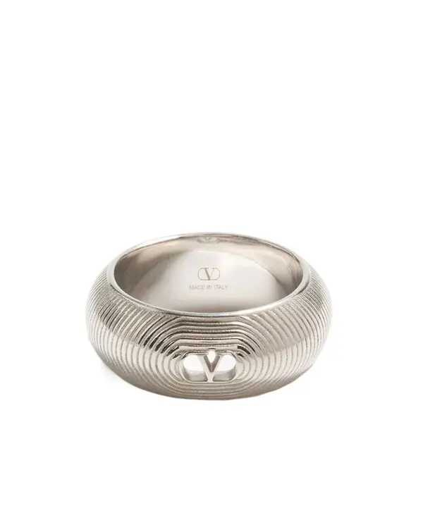 Valentino Garavani Ovalette Metal Ring - Transparent
