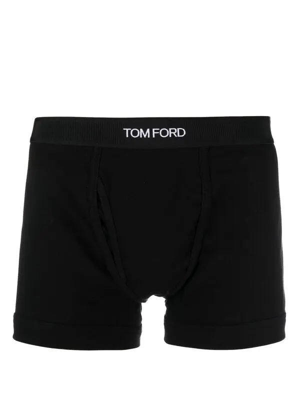 TOM FORD Logo Waistband Pack Of Two Boxers