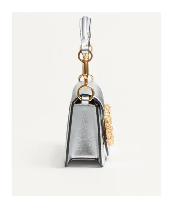 Valentino Garavani Locò Foldover Top Small Shoulder Bag