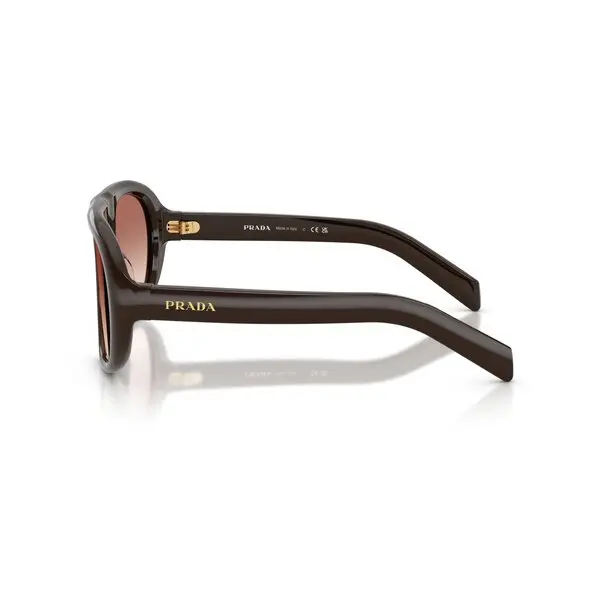 Prada Full Rim Aviator Sunglasses