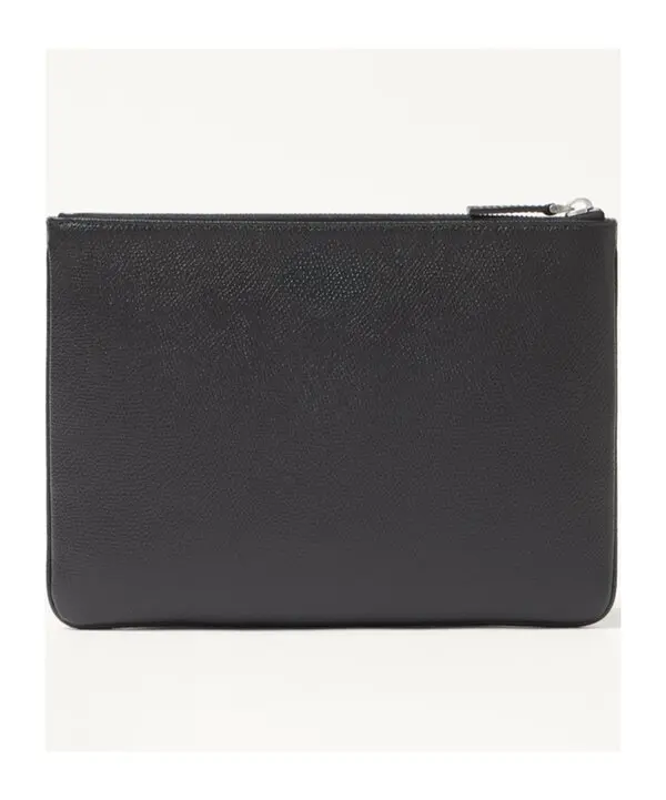 Valentino Garavani Vlogo Plaque Zip-up Clutch Bag