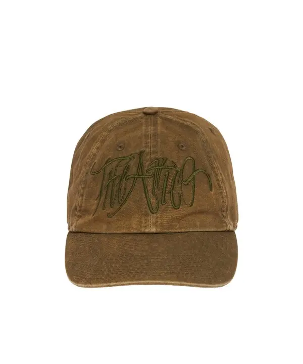 Attico Embroidered Baseball Cap - Green