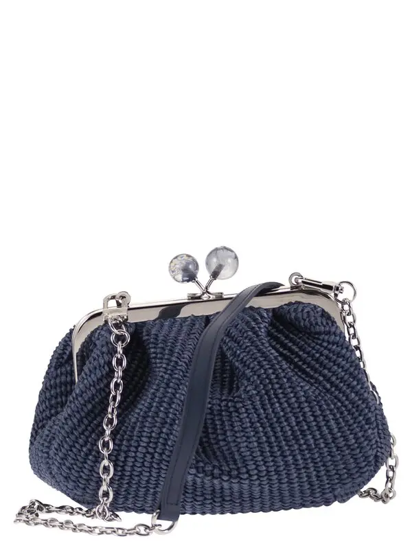 Max Mara Woven Design Shoulder Bag